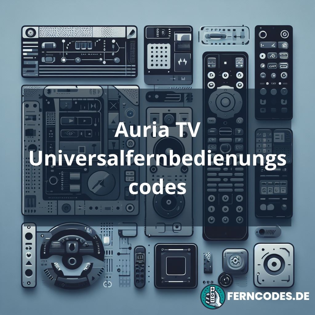 Auria TV Universalfernbedienungscodes