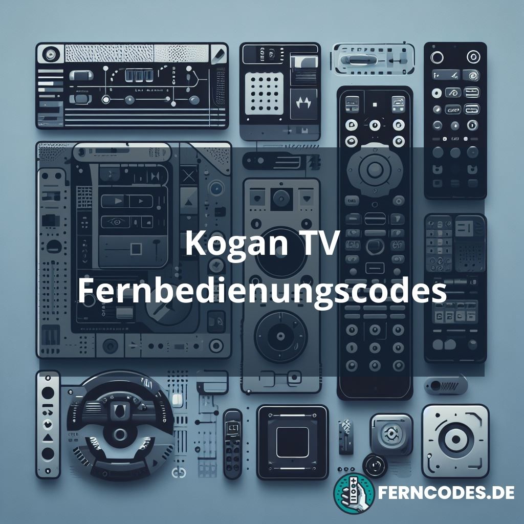 Kogan TV Fernbedienungscodes