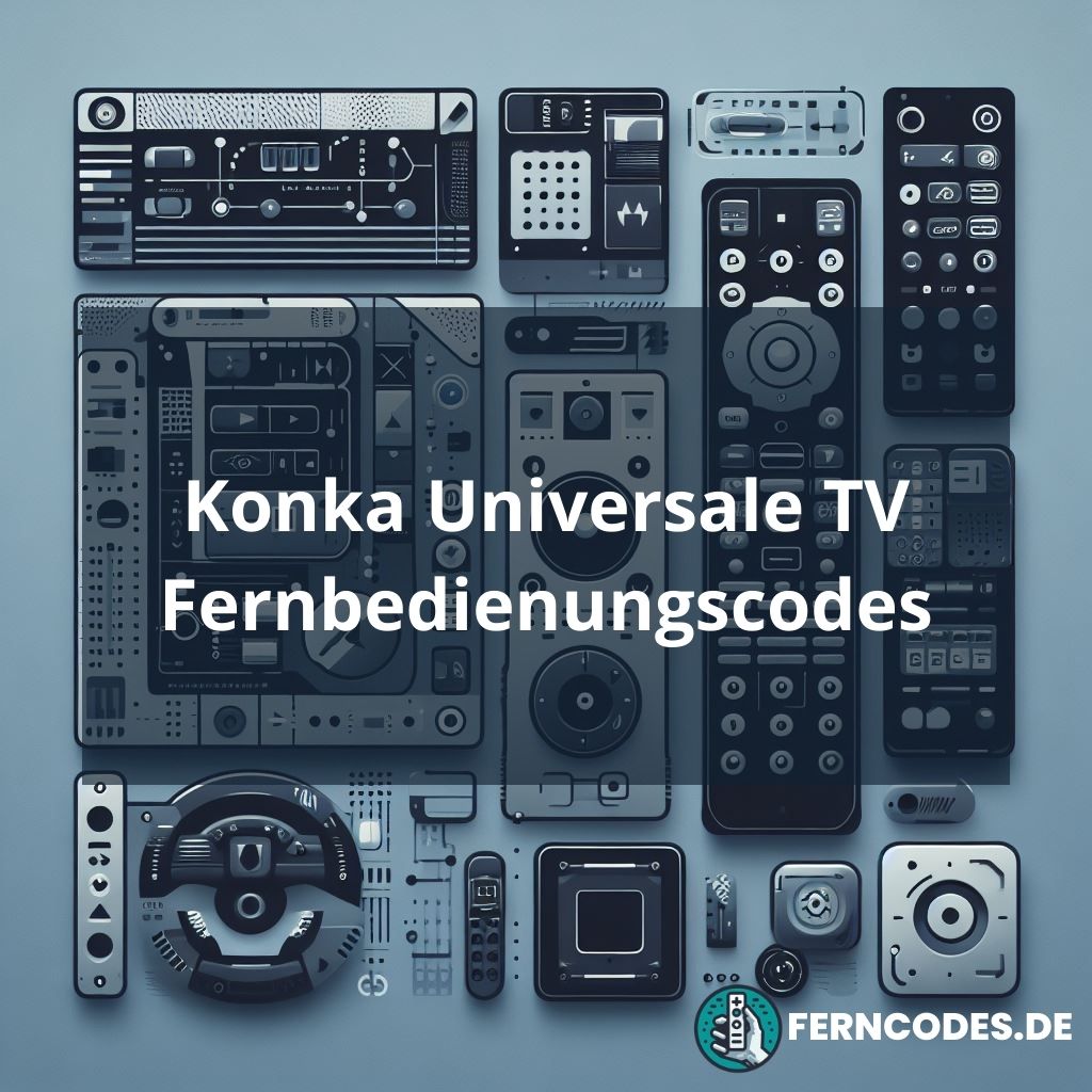 Konka Universale TV Fernbedienungscodes